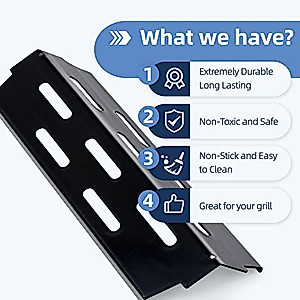 OTAMECE Flavorizer Bars for Weber 66041, 66033, 66796, Weber Genesis II E-410, S-410,Replacement Parts for Weber Genesis II LX E-440, S-440