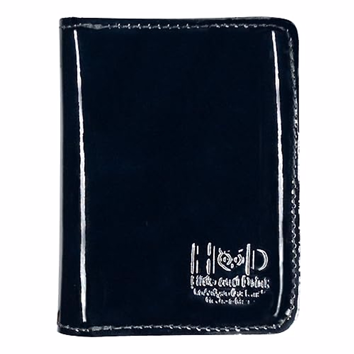 Hide & Drink, Bifold Wallet, Slim Card Holder, Minimalist Traveler Wallet, Vintage Front Pocket Wallet, Full Grain Leather, Handmade, Obsidian