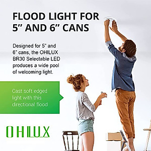 OHLUX Smart WiFi Flood Light Bulbs E26 Base 900Lumen (100W Equivalent),10W BR30 LED Bulb Compatible with Alexa, Google Home, Siri, 2700K-6500K Dimmable, Indoor use (No hub Required) - 8Pack