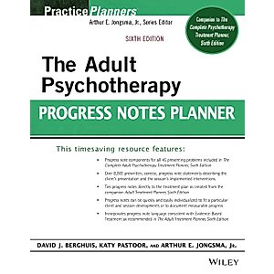 The Adult Psychotherapy Progress Notes Planner (PracticePlanners)