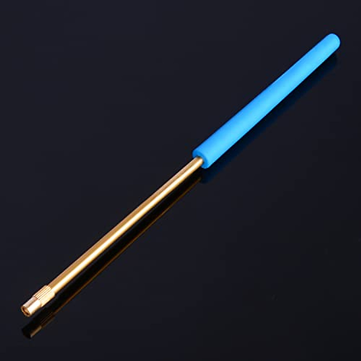 stonylab Inoculating Loops, 1 Reusable Inoculating Holder and 50 pcs Nichrome Inoculating Loops for Lab Microbiology