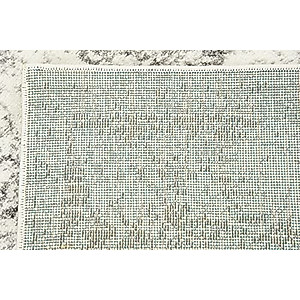 Unique Loom Sofia Collection Area Rug - Casino (5' 1" x 8', Gray/ Beige)