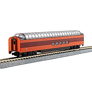 Kato USA Model Train Products N Milwaukee Road Olympian Hiawatha 9-Car Set Passenger Car Set