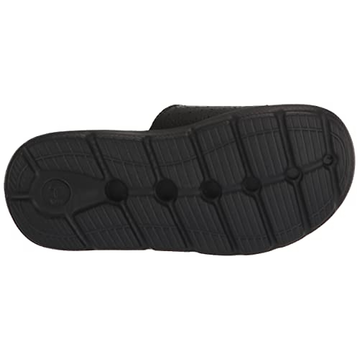 Under Armour Boys' Ignite Pro Slide, (001) Black/Black/White, 2, US