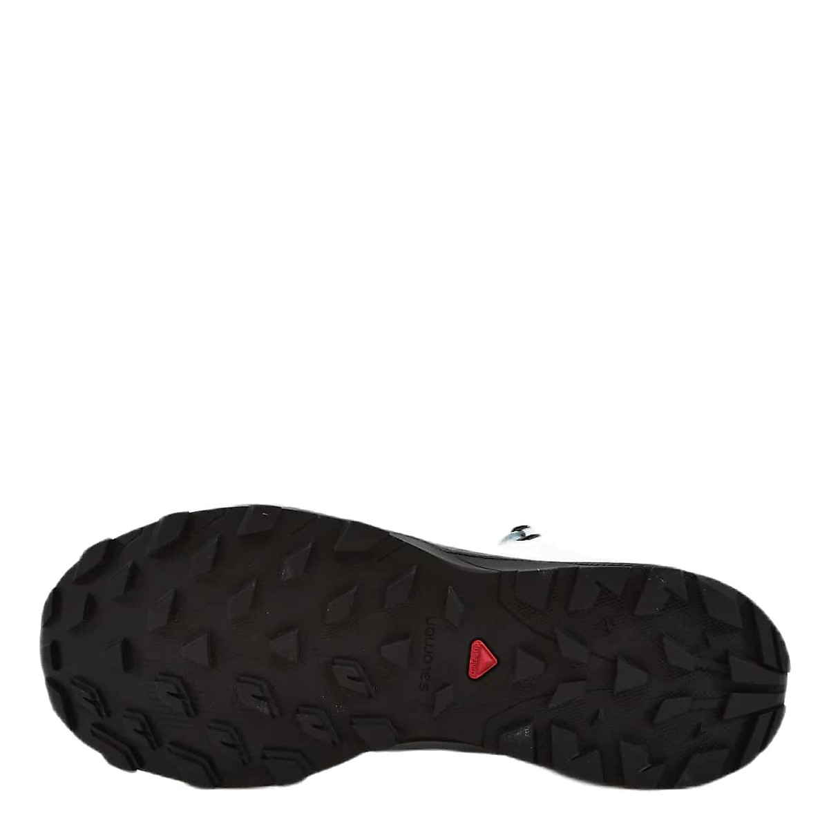 Salomon Outline Mid Gore-TEX Hiking Boots for Women, Lunar Rock/Black/Pastel Turquoise, 8