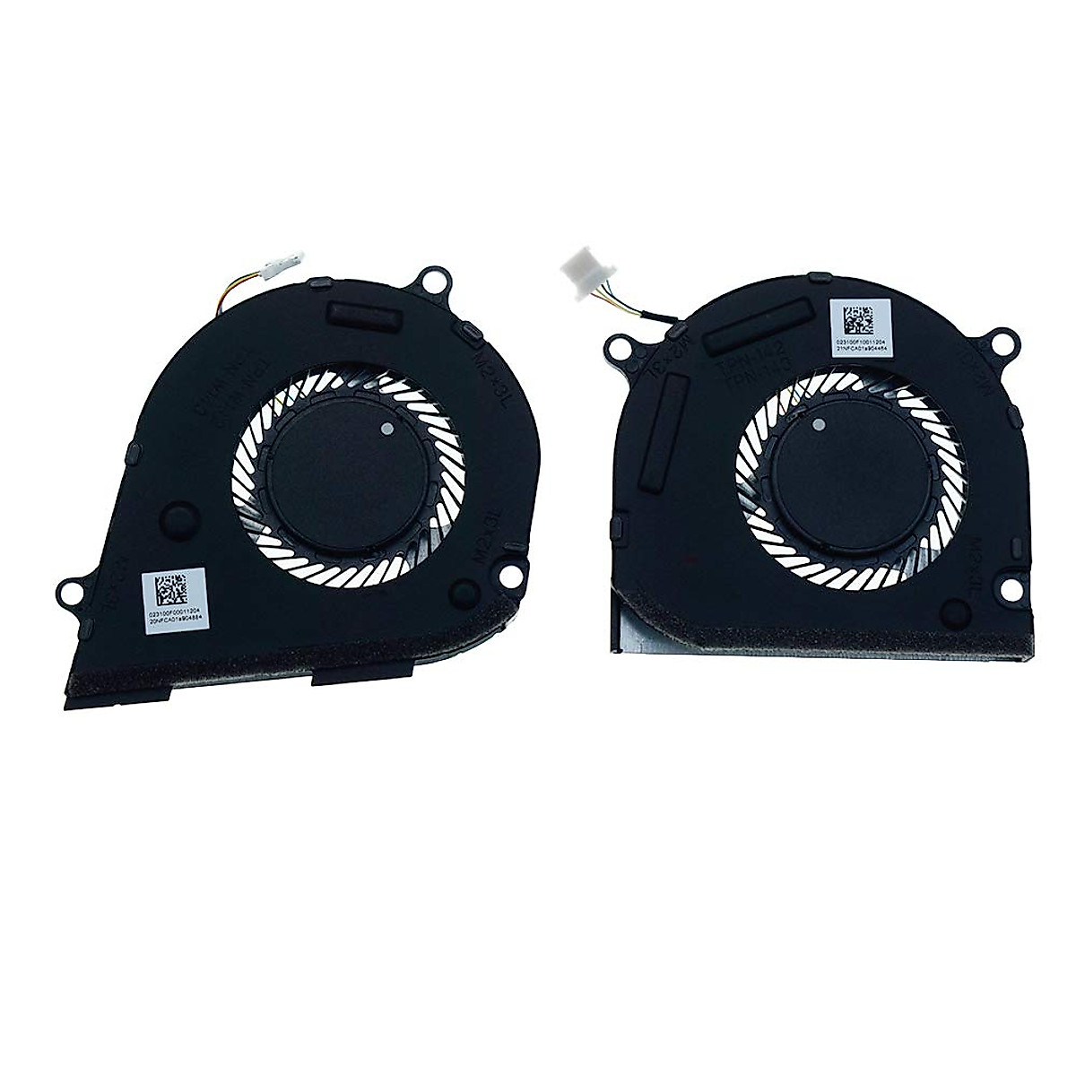 Rangale Left and Right Cooling Fan for HP Envy X360 15-DS 15-DR 15M-DS 15M-DS0011DX 15-DS0013NR 15-DS0003CA 15-DS0013CA Series Laptop