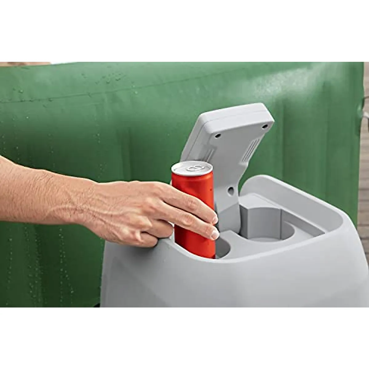 Coleman SaluSpa Inflatable Hot Tub Spa | Portable Hot Tub with Heated Water System and 140 Bubble Jets | Fits Up to 4 People