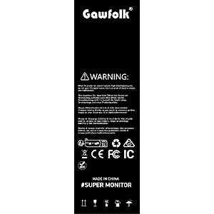Gawfolk 2K 165Hz Curved Monitor, 27 Inch QHD 2560x1440p 144Hz Gaming Monitor with AMD FreeSync, Flicker-Free, 2X HDMI 2.0, DP 1.4, Ultra-Thin Frameless 1800R Screen PC Monitor