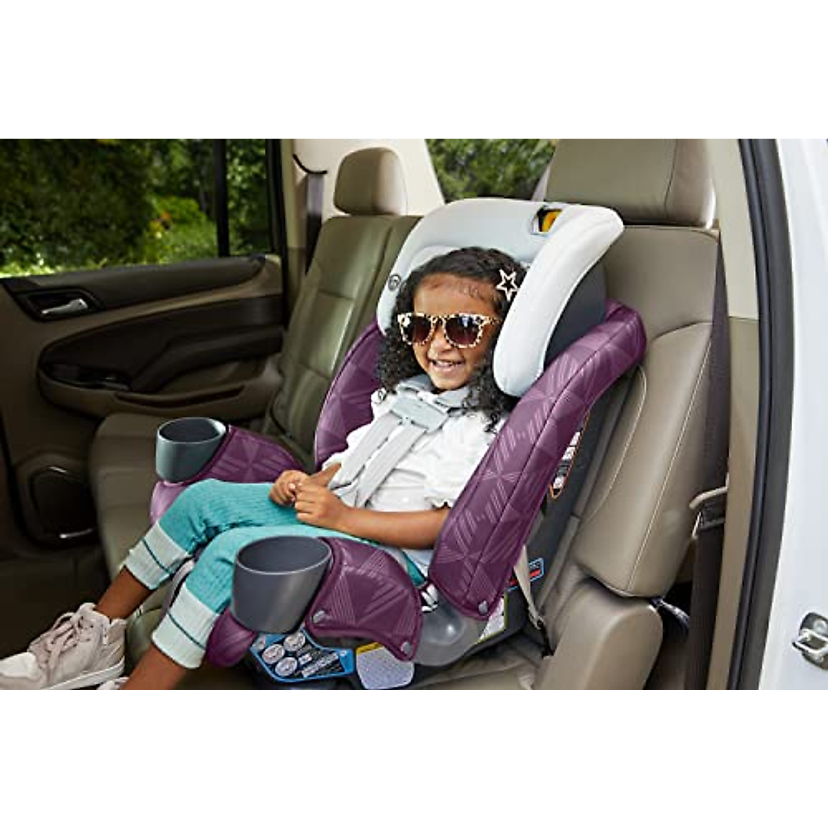 Century Drive On 3-in-1 Car Seat – All-in-One Car Seat for Kids 5-100 lb, Metro