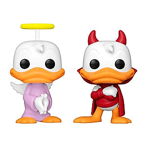 Funko Disney Pop! Donald's Shoulder Angel & Devil Vinyl Figure Set 2022 Wondrous Convention Exclusive MULTI NONE