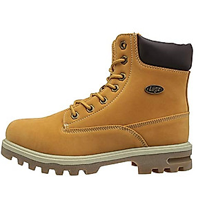 Lugz Kid's Empire Hi WR Boot, golden wheat/bark/cream/gum, 6 D US Toddler