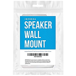 Impresa Wall Mount Kit for SoundTouch 300 Soundbar Bose Compatible- Compare to WB-300 Wall Bracket