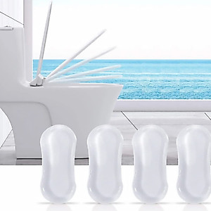 Housoutil 10 Pcs Toilet Anti-Collision Pad Toilet Seat Bumpers Replacement Sanitary Toilet Bumpers Toilet Bumper Pads Toilet Cover Pads Bidet Toilet Bumpers Toilet Plug Furniture