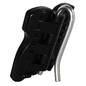 The Original Fat Ivan Fold Up Door Chock with Magnet (Black)