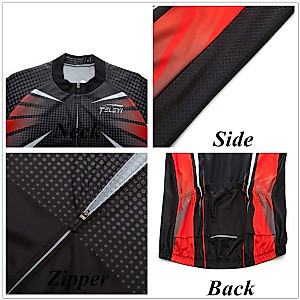 Men's Cycling Jersey Set, Summer Boys Bib Shorts Suits Mountain Bike Cycling Clothing Set Biking Riding Jerseys Breathable