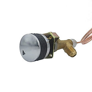 METER STAR Universal LPG Propane Fireplace Fire Pit Gas Control Cock Valve Kit with Thermocouple and Knob Switch, Replacement for Gas Grill,Heater,Fire Pit,Fireplace(3/8" Flare Inlet & Outlet)