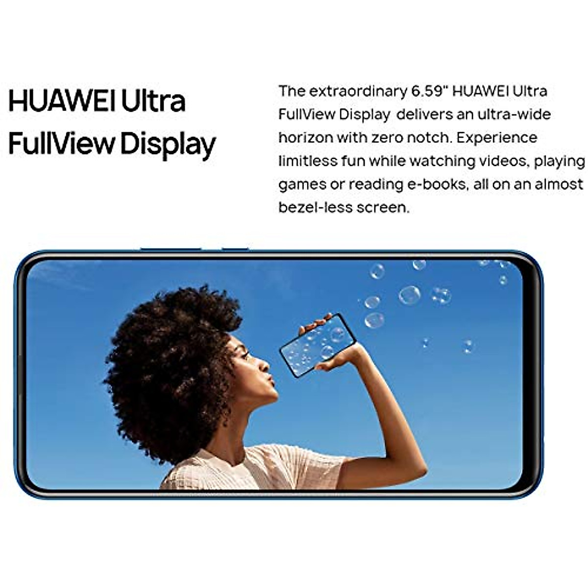 Huawei Y9 Prime 2019 (128GB, 4GB RAM) 6.59" Display, 3 AI Cameras, 4000mAh Battery, Dual SIM GSM Factory Unlocked - STK-LX3, US & Global 4G LTE International Model (Emerald Green, 128 GB)