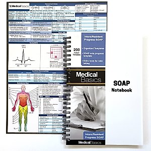 Inpatient Progress SOAP Notebook for Interns and Residents – Medical History and Physical Notebook, 200 Patient Templates for Inpatient Rounds