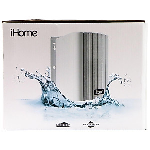 iHome IHSI-W650BT-PR-WHT Bluetooth Indoor/Outdoor All Weather Weatherproof 6.5 Inch Small 300W Watt Wall/Ceiling Mounted Surround Sound Powered Patio Speakers System Pair in Home Party Enclosure…