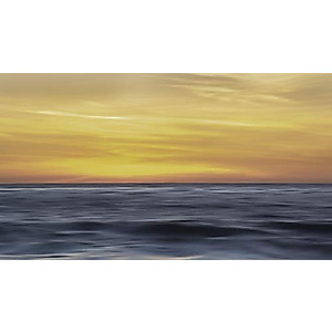 Posterazzi PDDNA04SHA0001 Sunset Colors in The Sky Over The Smooth Ripples of The Ocean Photo Print, 18 x 24, Multi