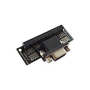 Pi Supply Gert VGA 666 v1.0 GPIO to VGA Adapter (Unassembled) - Dual Display Output for Raspberry Pi B+ / 2/3