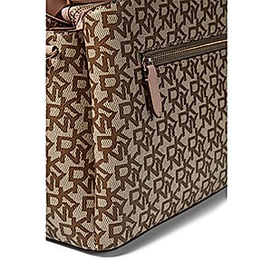 DKNY Paige Medium Satchel Chino Logo/Cashmere One Size