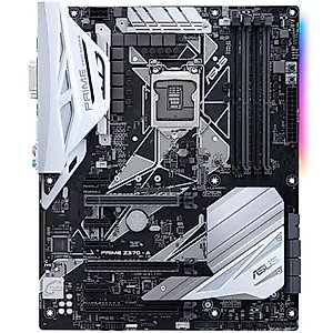 ASUS PRIME Z370-A LGA1151 DDR4 DP HDMI DVI M.2 USB 3.1 Z370 ATX Motherboard with USB 3.1 for 8th Generation Intel Core Processors
