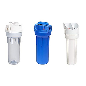 EcoPure EPW2F Premium Fact Universal Whole Home Filter (2 Pack), Dark Gray/Black