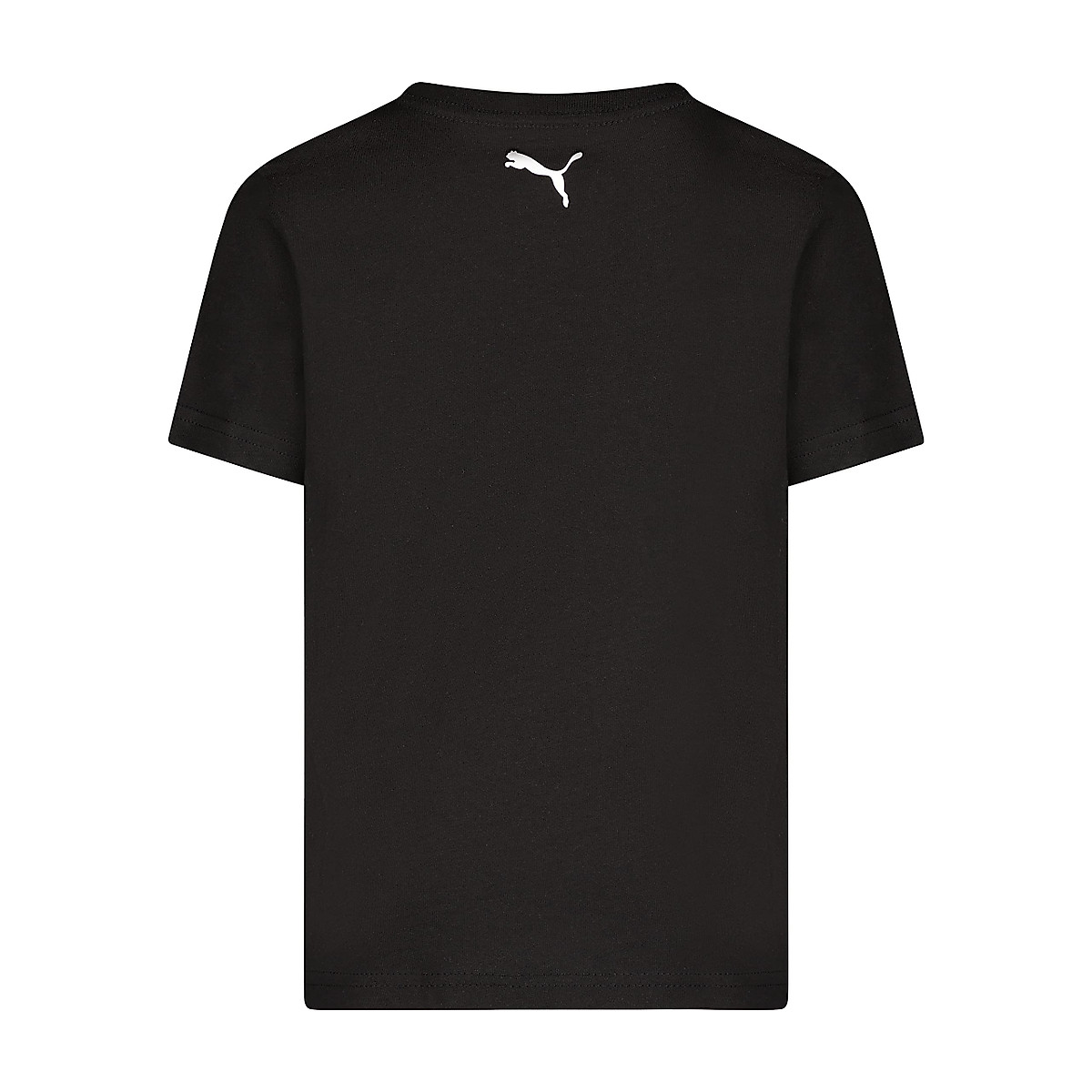 PUMA Boys' No. 1 Logo T-Shirt, Black, Medium