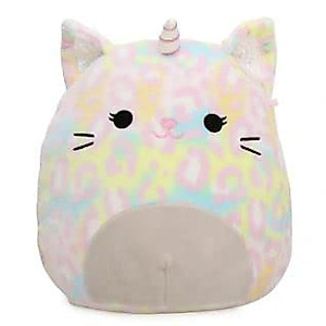 Squishmallow Cheetah-Corn (Cheetah Unicorn) 20 cm (8 inch) Soraya Plush Stuffed Animal Super Soft Cuddle Pillow