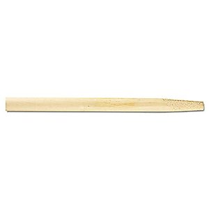 Boardwalk Tapered End Broom Handle, Lacquered Hardwood, 1.13" Dia x 54", Natural