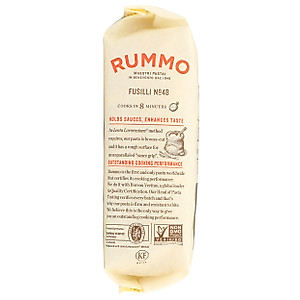 Rummo Italian Pasta Fusili No.48, Always Al Dente (16 Ounce Package)