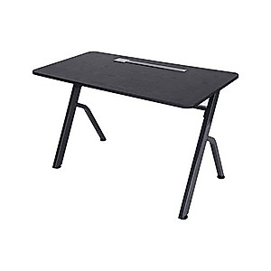 ApexDesk 47" Computer Desk, Modern Simple Style Desk for Home Office, Study Student Writing Desk - Black