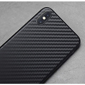 [2 Pack] Synvy Back Protector Film, Compatible with Google Nexus 9 8.9" nexus9 Black Carbon TPU Guard Skin Sticker [ Not Front Tempered Glass Screen Protectors ]