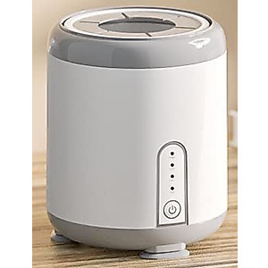 Baby Formula Dispensers & Mixers,360 -Degree Two -Way Shaking Milk,Shake Milk Evenly and Less Bubbles,Three -Gear Timing Milk,Wireless Portable Milk Shake,1200mAh Battery,Baby Bottle Shaker (White)