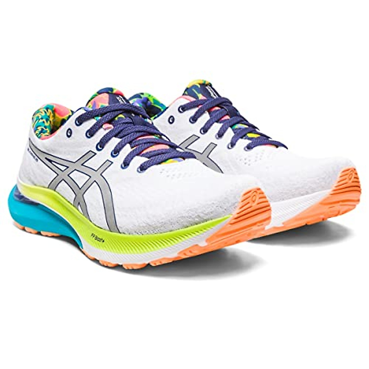 ASICS Women's Gel-Kayano 29 LITE-Show Running Shoes, 7, Lime Zest/LITE-Show