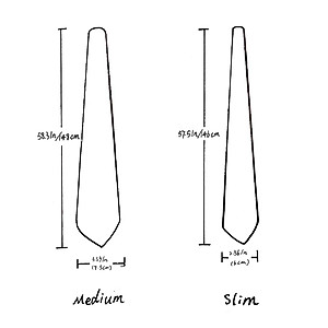 fortunatever Mens Solid Color Tie,Slim&Formal Necktie With Multiple Colors+Pocket Square(2.36''&3.35'') (Magenta Red, 2.36'' Width)