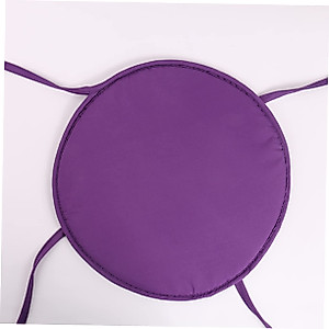CAXUSD Outdoor Chair 1pc Office Round Cushion Pillows for Couch Chair Seat Cushion Seat Cushions for Home High Stool Non- Purple Car Seat Cushion