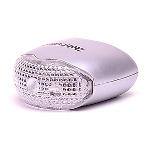 Retrospec Bicycles Amsterdam-3 Ultra Bright 3 LED Urban Commuter Bike Headlight, Silver