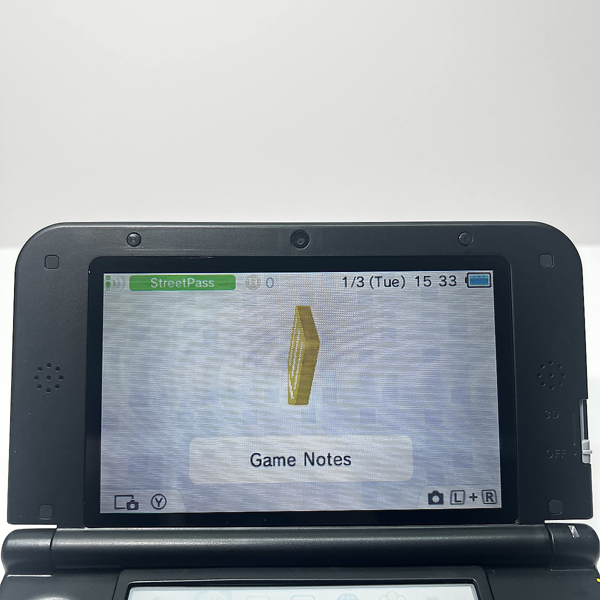 Nintendo 3dsXL Console - Black - (Used) [nintendo_3dsXL