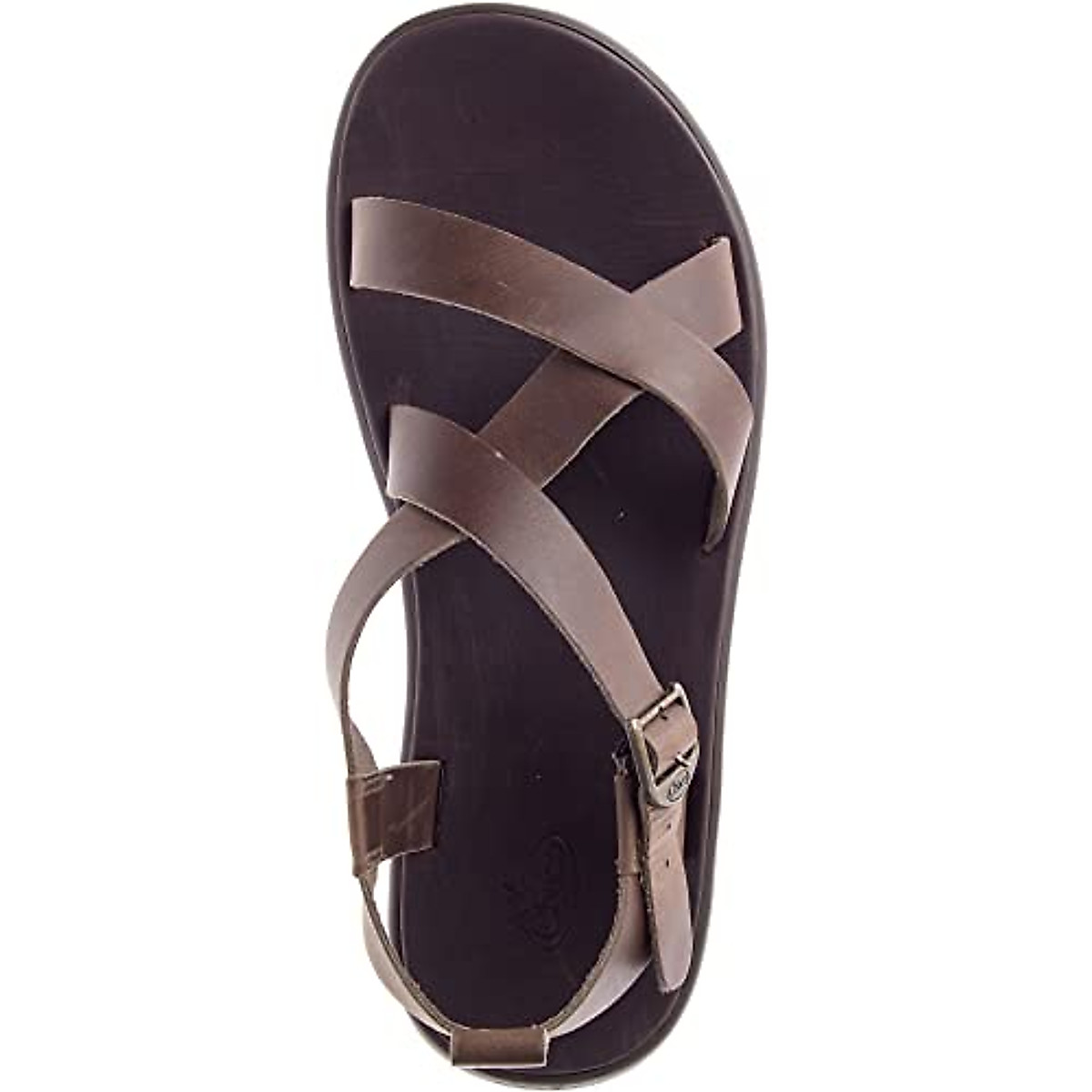 Chaco Women's Wayfarer Sandal, Fig Leather - 8 Medium