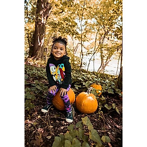 Disney Nightmare Before Christmas Sally Jack Skellington Big Girls Fleece Hoodie and Leggings Set Black 14-16