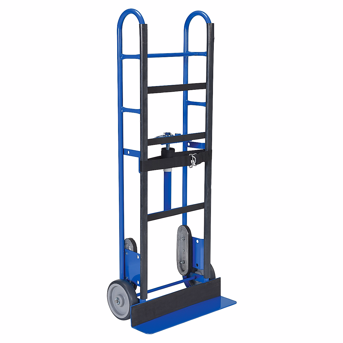 Vestil APPL-750-B Steel Ratchet Appliance Cart 15 in. x 24 in. x 59 in. 750 Lb. Capacity Blue