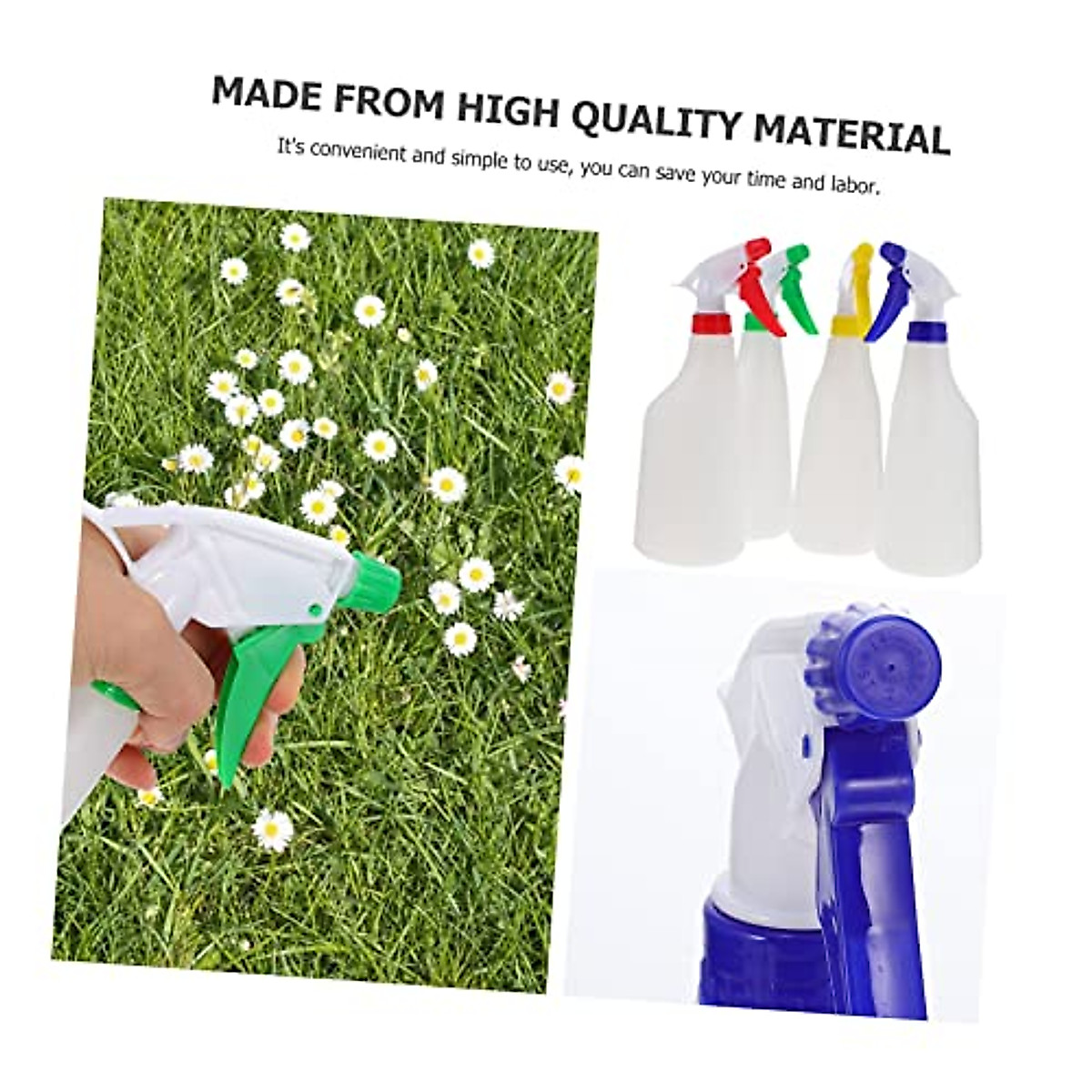 FRCOLOR 4pcs Spray Bottle Watering Can Plant Tools Nursing Flower Sprinkler Spray Bottle for Plants Gardening Sprayer Cleaner Spray Bottle Outdoor Watering Tool Water Spray Can Care