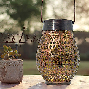 Lantern with SolarLights Decor for Patio 20,L8
