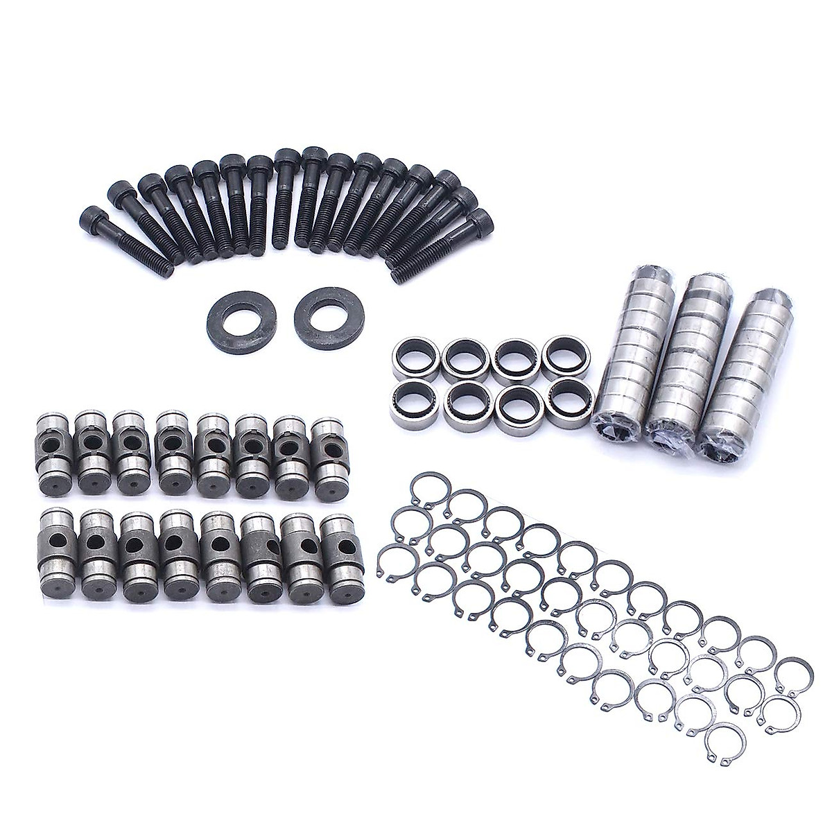 GSKMOTOR Rocker Arms Trunion Repair Upgrade Kit Replacemnt for Chev Pontiac LS 4.8 5.3 5.7 6.0 6.2 LS1