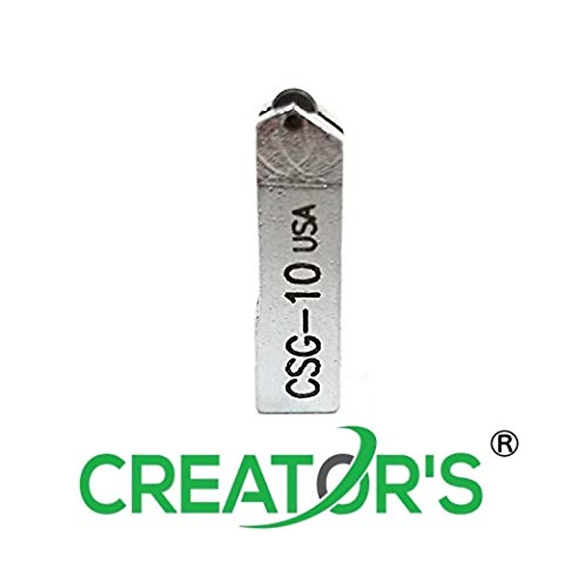 Creator's Replacement Cutting Head Blade Wheel CSG-10 USA for Creator's Products. Bottle Cutter, Strip Pro, Cutter's Mate, CM Mini, CM Plus, Flying Beetle, Circle Pro 12/24. May Be Substituted For Toyo TC-10