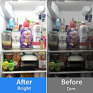 DUMILOO Upgraded KEI D34L Refrigerator Bulb 5304511738 LED Refrigerator Light Bulbs Compatible with Frigidaire Kenmore Electrolux Refrigerator Light Bulb Replacement (3.5W 120V White Light) 2 Pack