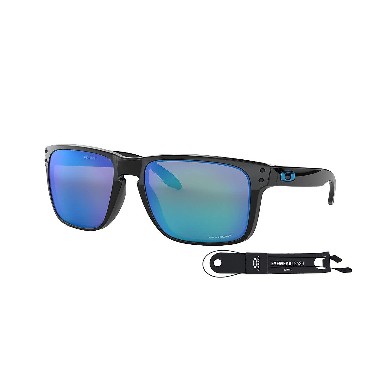 Oakley Holbrook XL OO9417 941703 Sunglasses For Men Bundle Leash + VISIOVA Accessories