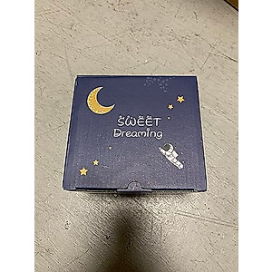 Kawaii Astronaut Cup Space Embossed Planet Mug, Cute Ceramic Coffee Mug, Novelty Mug with Lid and Spoon for Coffee, Tea, Milk, Aesthetic Room Decor Funny Gift Birthday for Girl Boy Women (Dark blue)